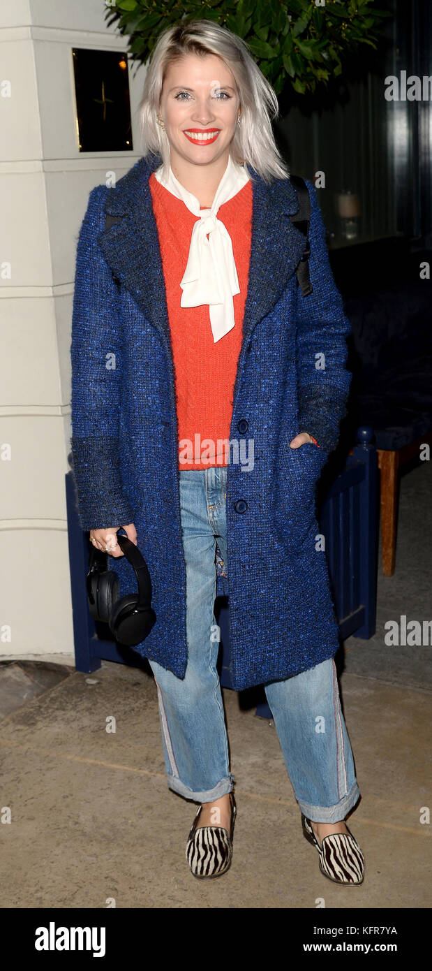 Photo Must Be Credited ©Alpha Press 078237 30/10/2017 Pips Taylor at ...