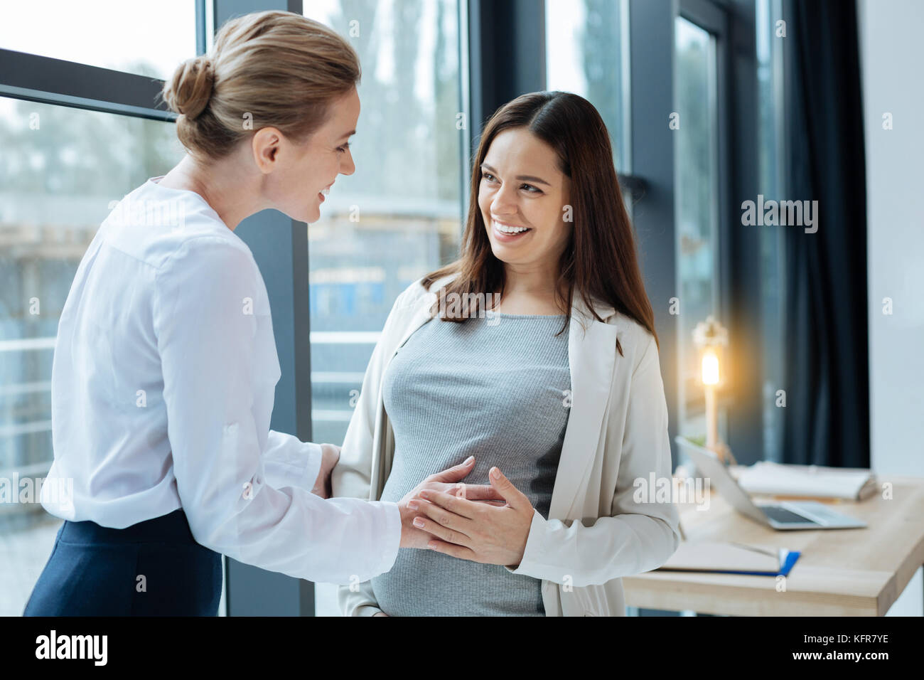 Delightful touch hi-res stock photography and images - Alamy