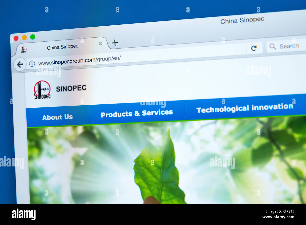 Sinopec logo hi-res stock photography and images - Alamy