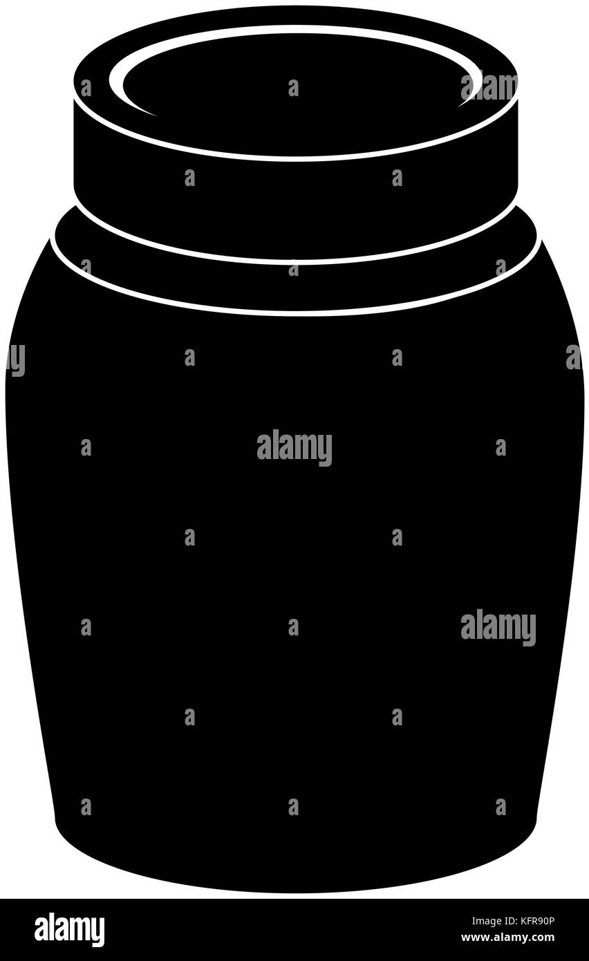 glass jar isolated icon Stock Vector Image & Art - Alamy