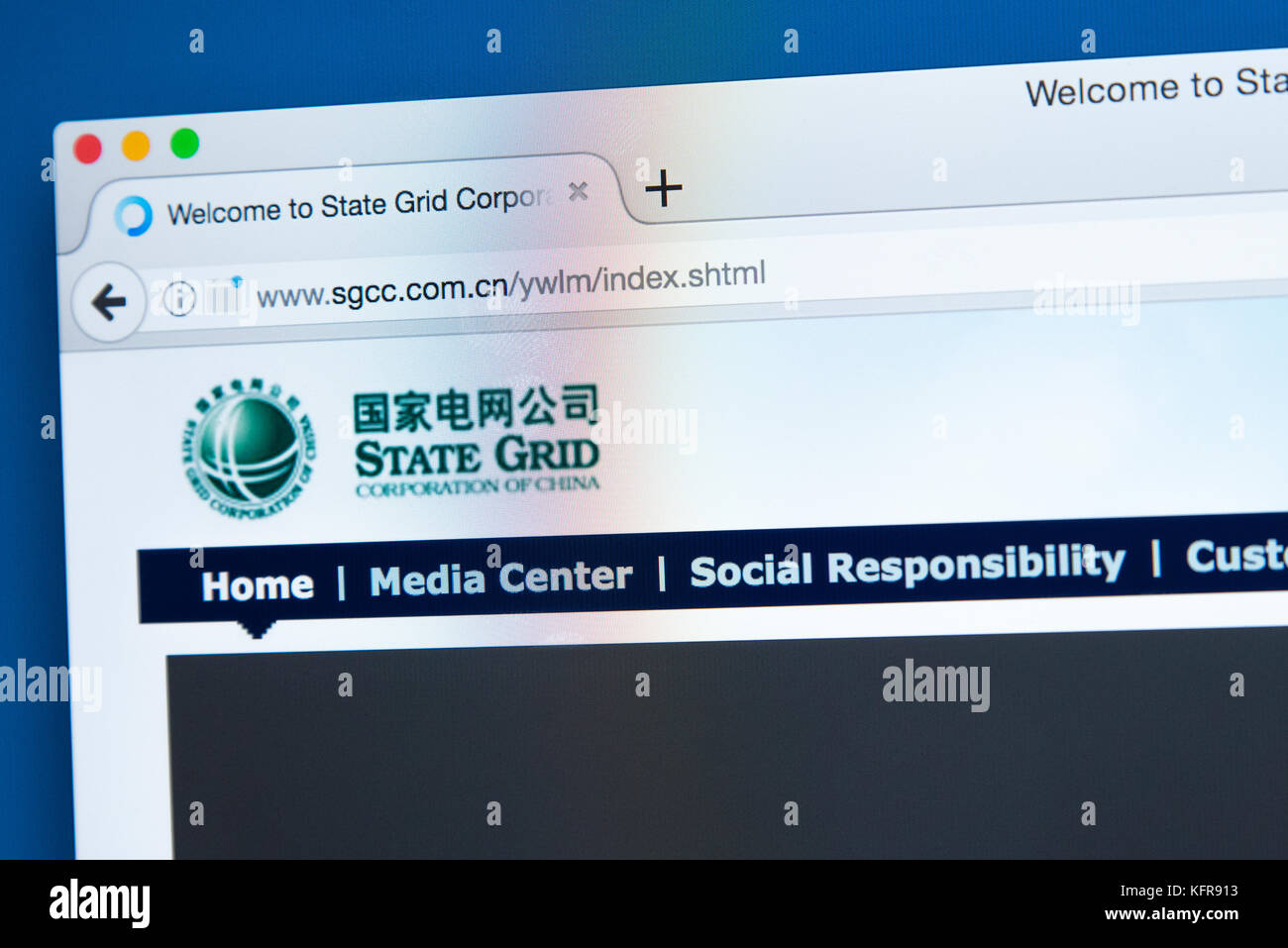 State grid corporation hi-res stock photography and images - Alamy