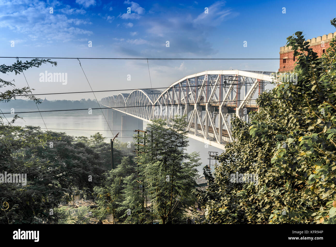 It is one of the major bridges on the Ganges river. As the bridge is ...