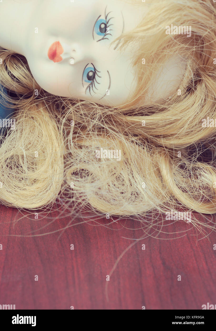 Doll lying down hi-res stock photography and images - Alamy