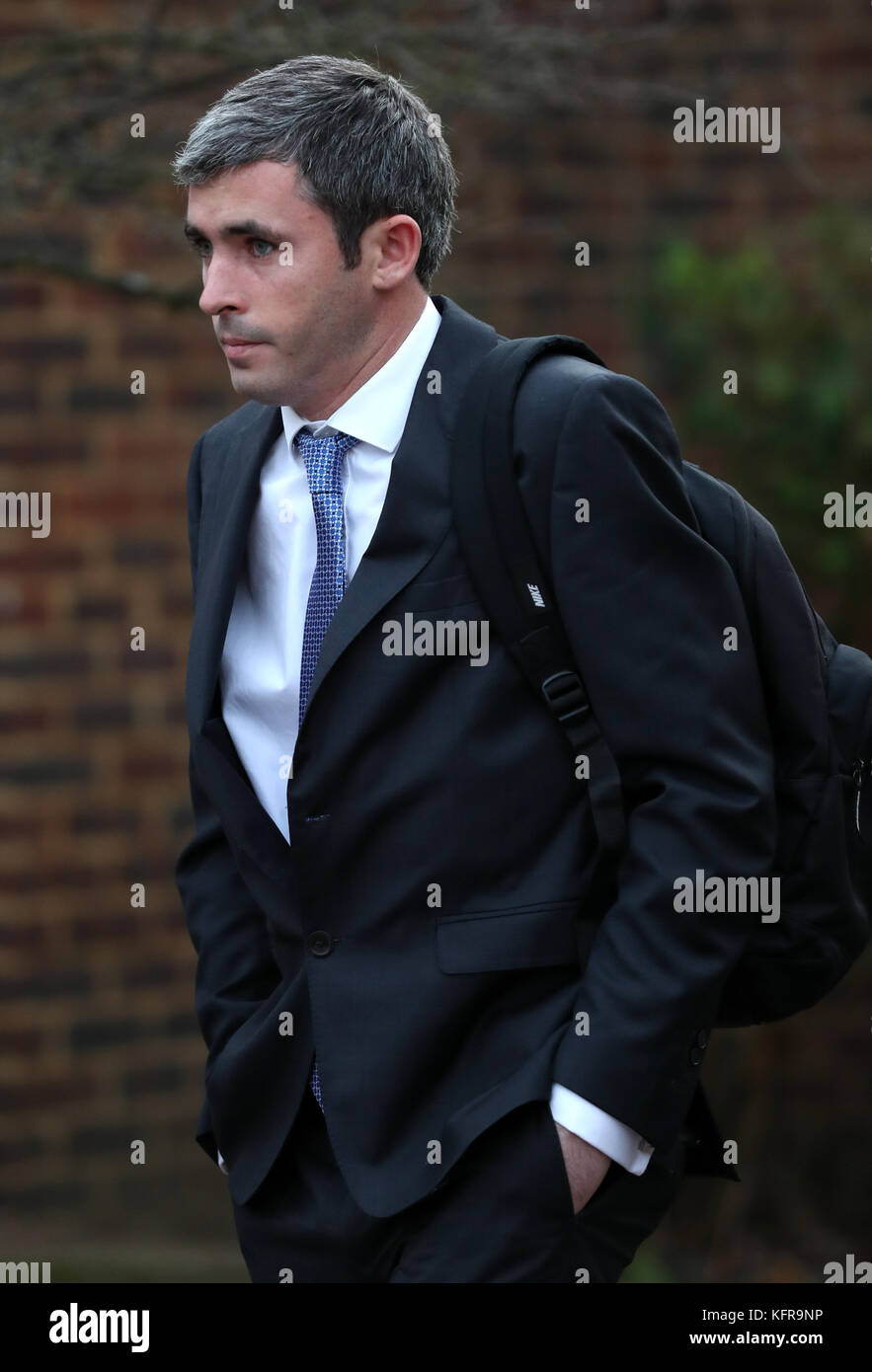 Joseph Breslin leaves Isleworth Crown Court where he was sentenced to a ...