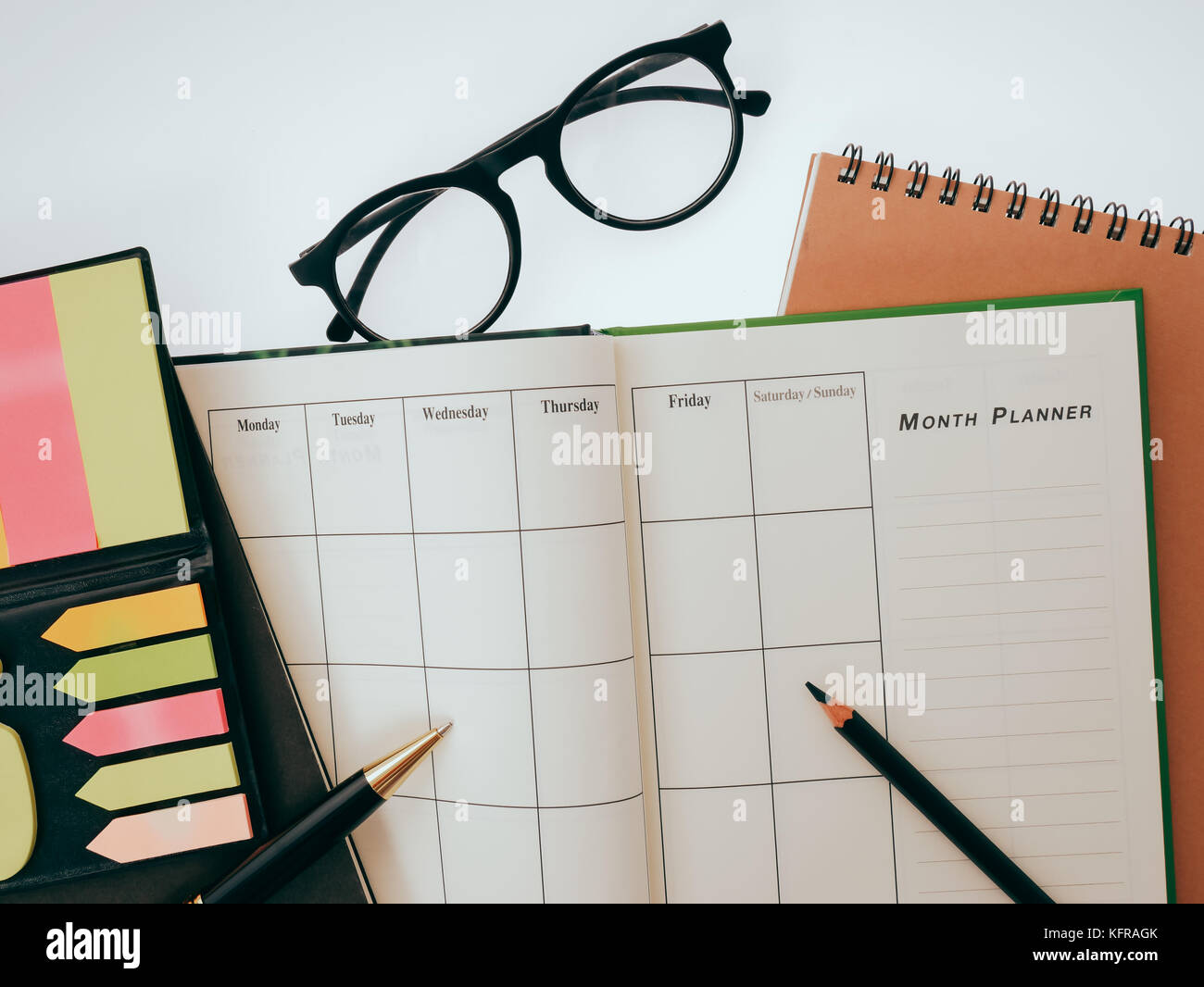 Organizer Plans Daily High Resolution Stock Photography and Images - Alamy