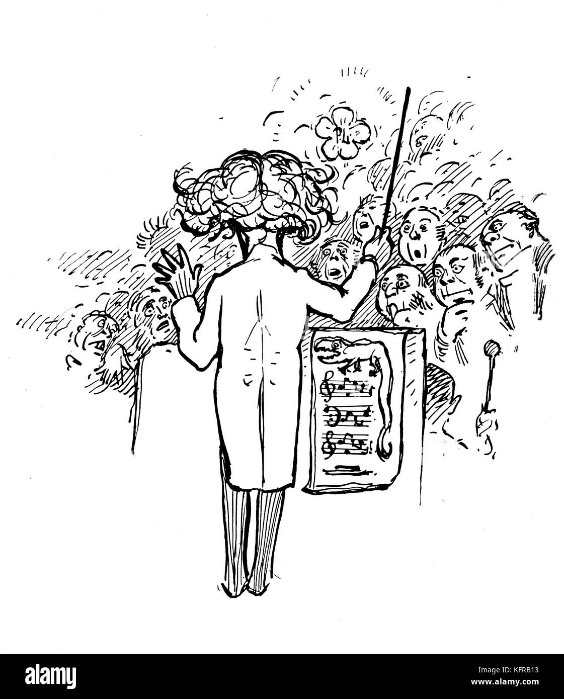 Nineteenth century cartoon hi-res stock photography and images - Alamy