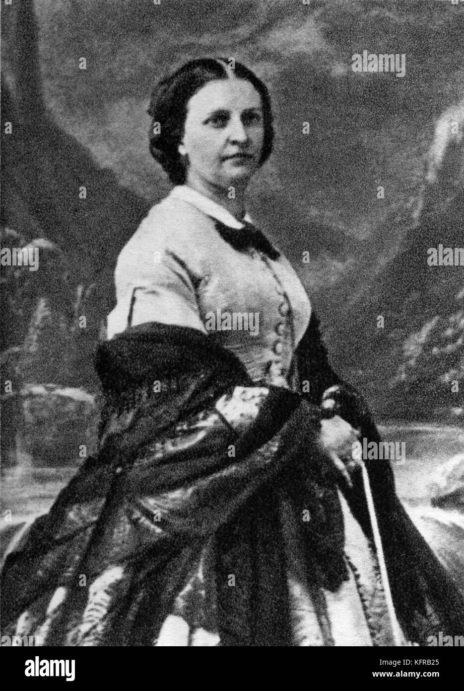 Portrait woman 1886 Black and White Stock Photos & Images - Alamy