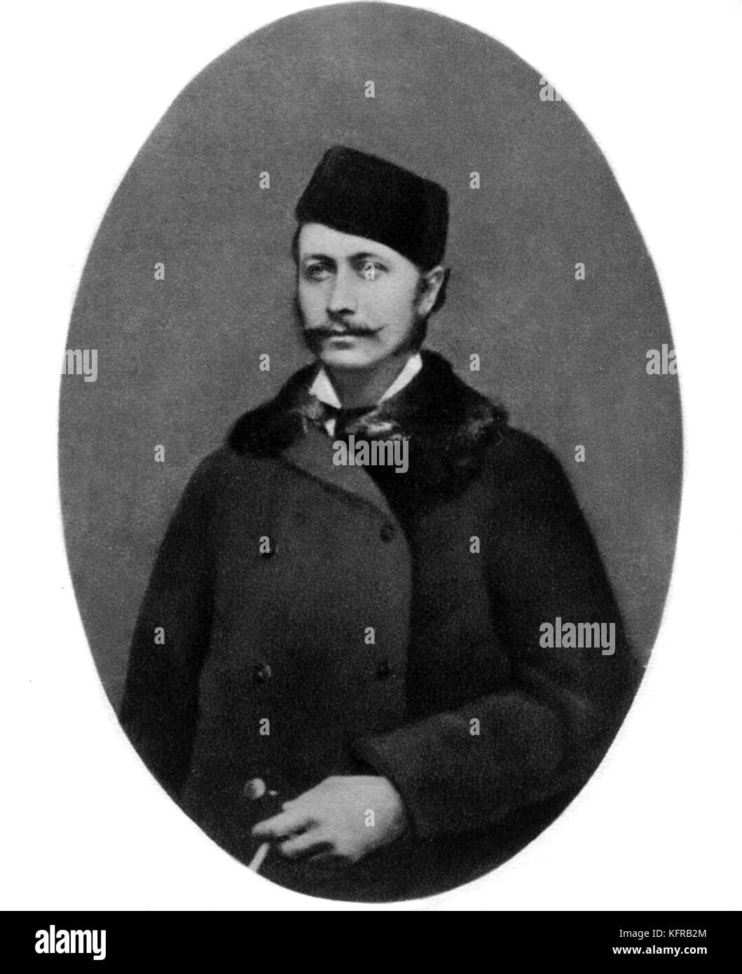 Count Géza Zichy - portrait. Hungarian pianist and composer, friend of ...