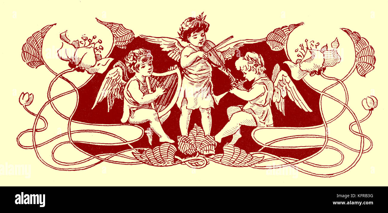 Cherub flowers hi-res stock photography and images - Alamy