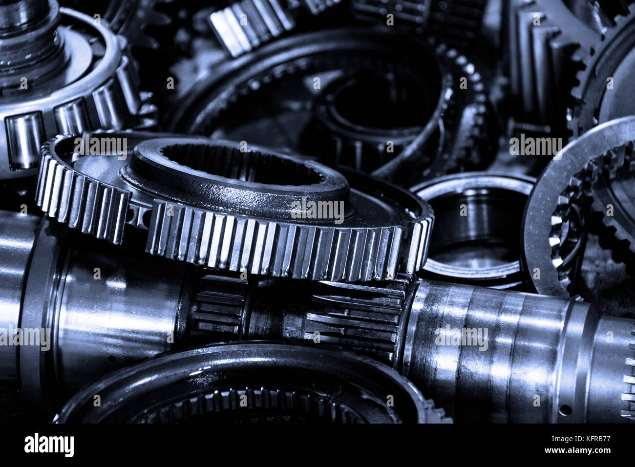 close-up car engine, internal combustion engine Stock Photo - Alamy