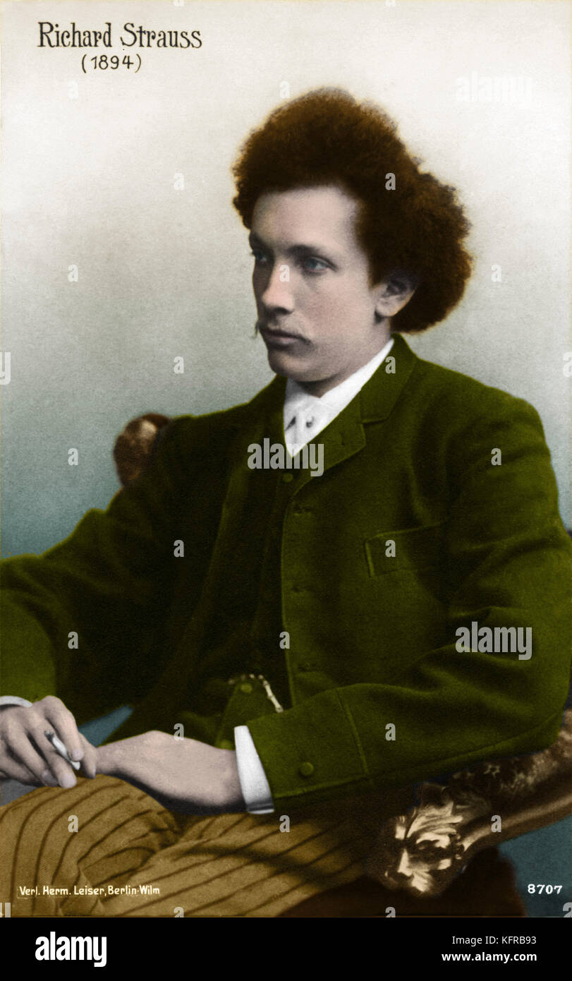 Richard strauss composer hi-res stock photography and images - Alamy
