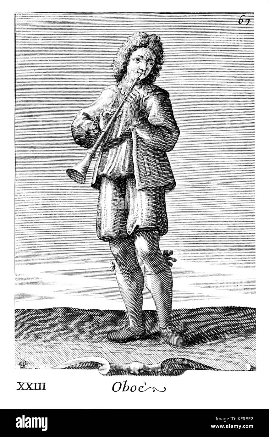 Oboe drawing hi-res stock photography and images - Alamy