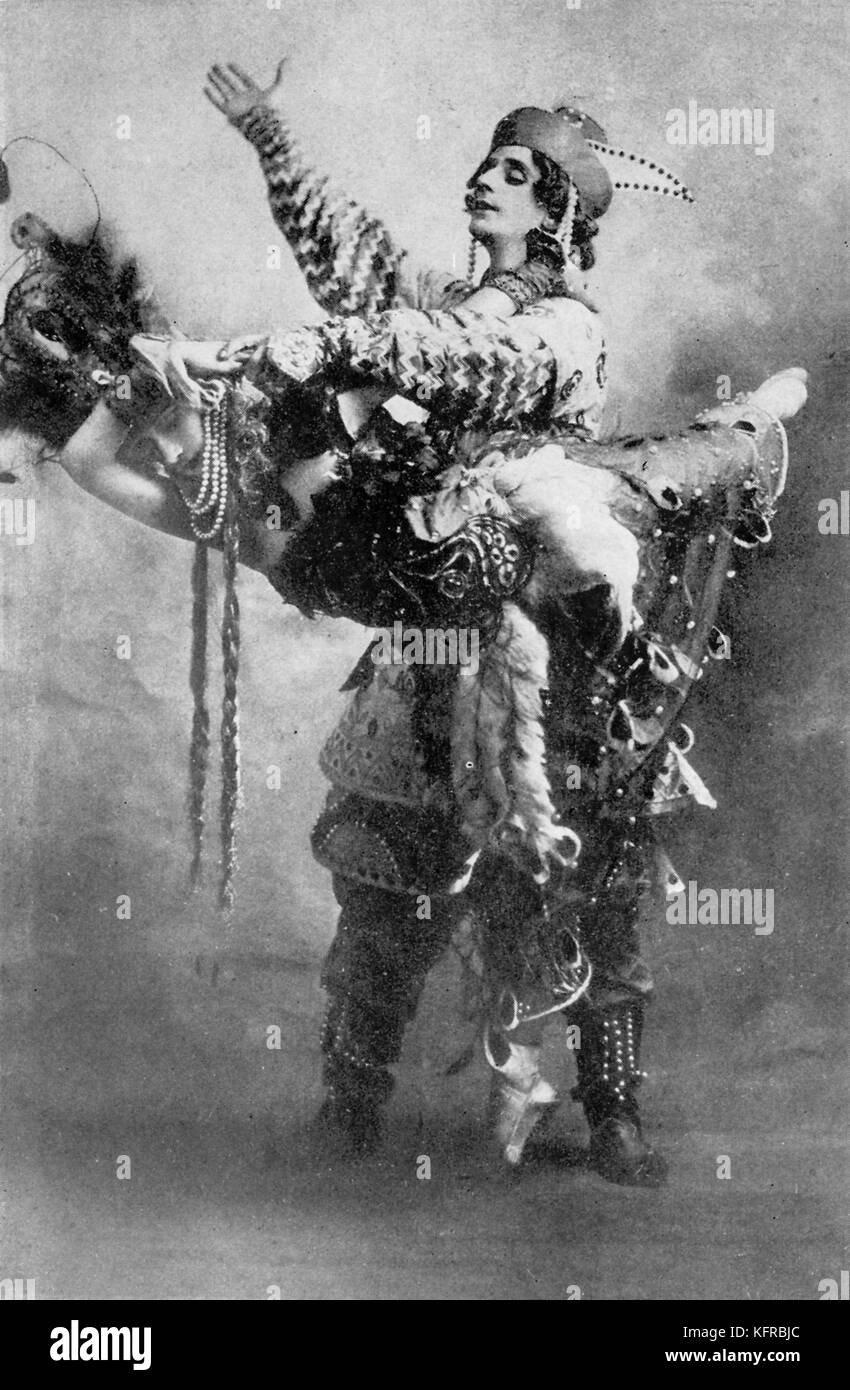 Tamara Karsavina and Michel Fokine in Firebird / L'Oiseau de Feu by ...