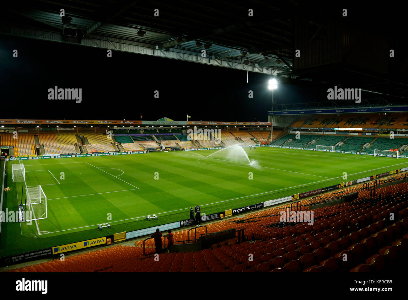 A general view of the ground view before the Sky Bet Championship match ...