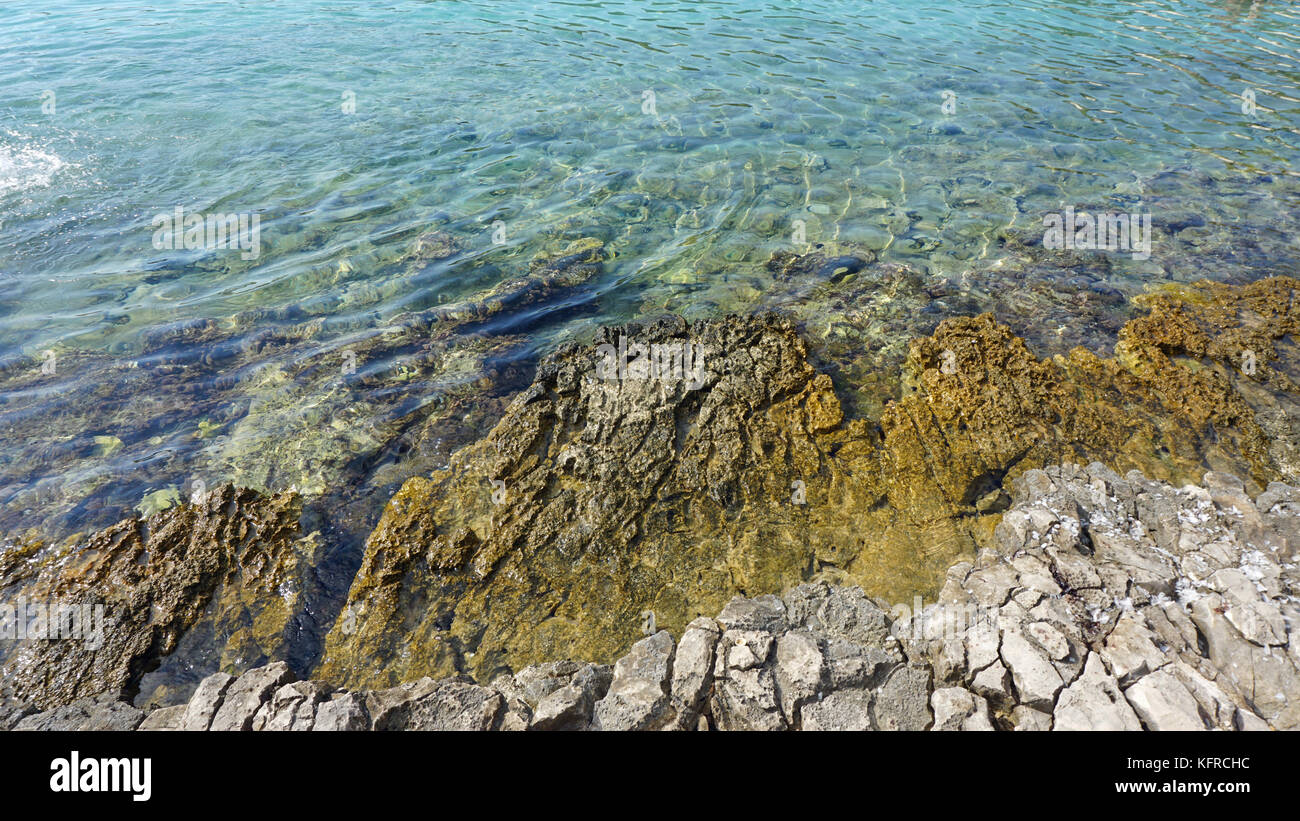 amazing natural town palmizana on hvar in croatia Stock Photo - Alamy