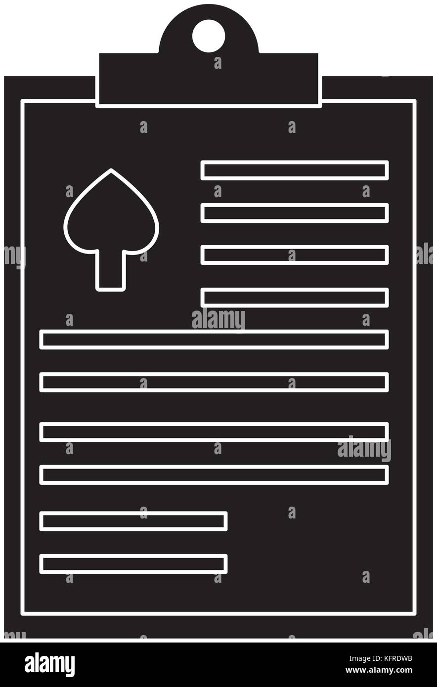 Document sheet symbol Stock Vector Image & Art - Alamy