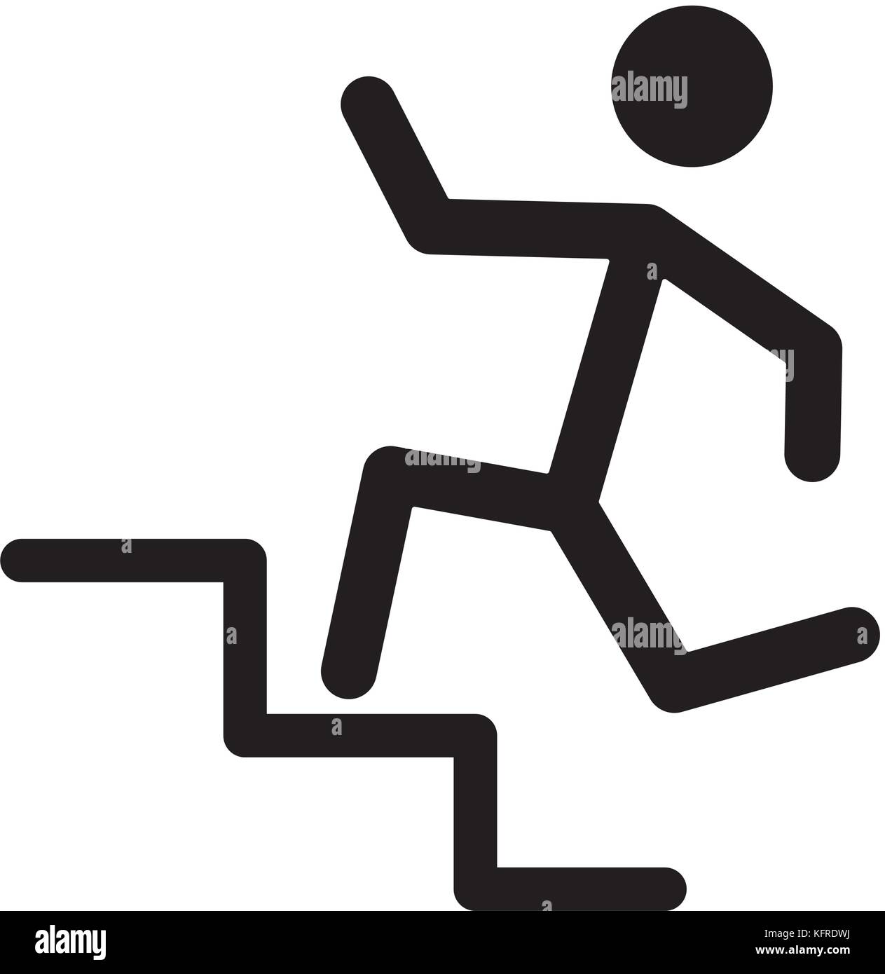 Man running in urban Cut Out Stock Images & Pictures - Alamy