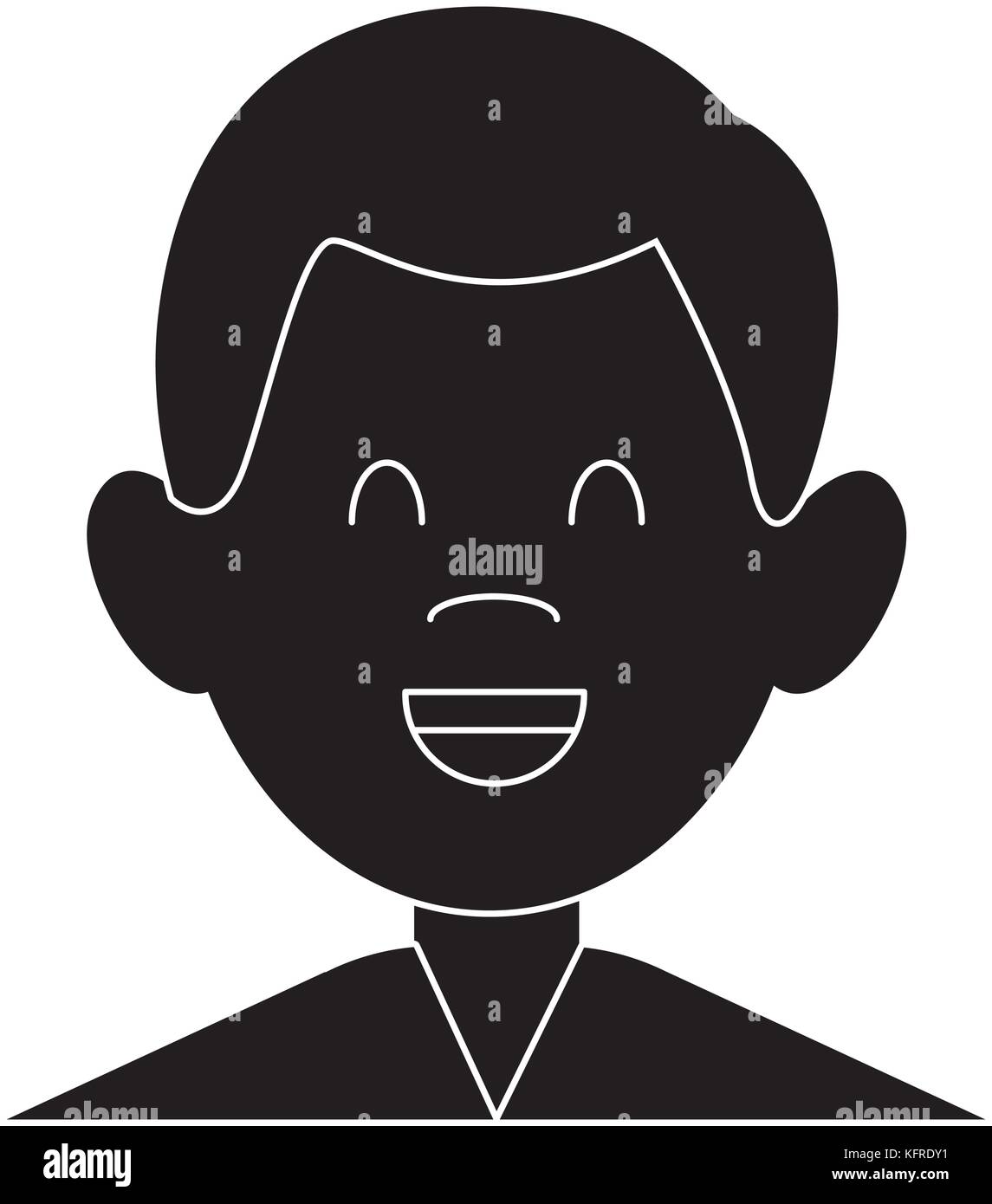 Man smiling cartoon Stock Vector Image & Art - Alamy