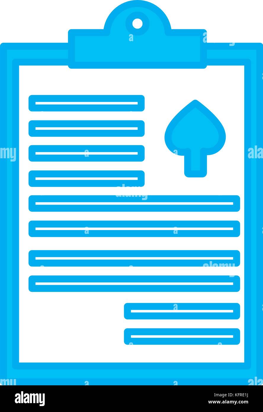 Document sheet symbol Stock Vector Image & Art - Alamy