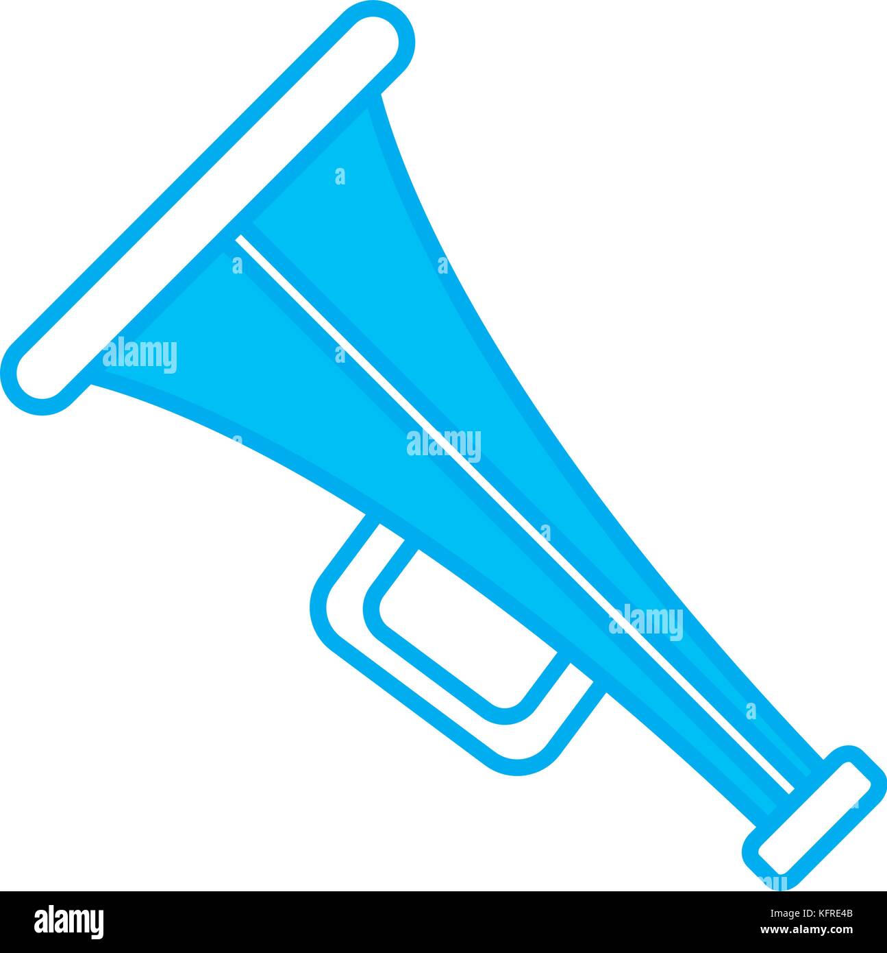 Vintage megaphone isolated Stock Vector Image & Art - Alamy