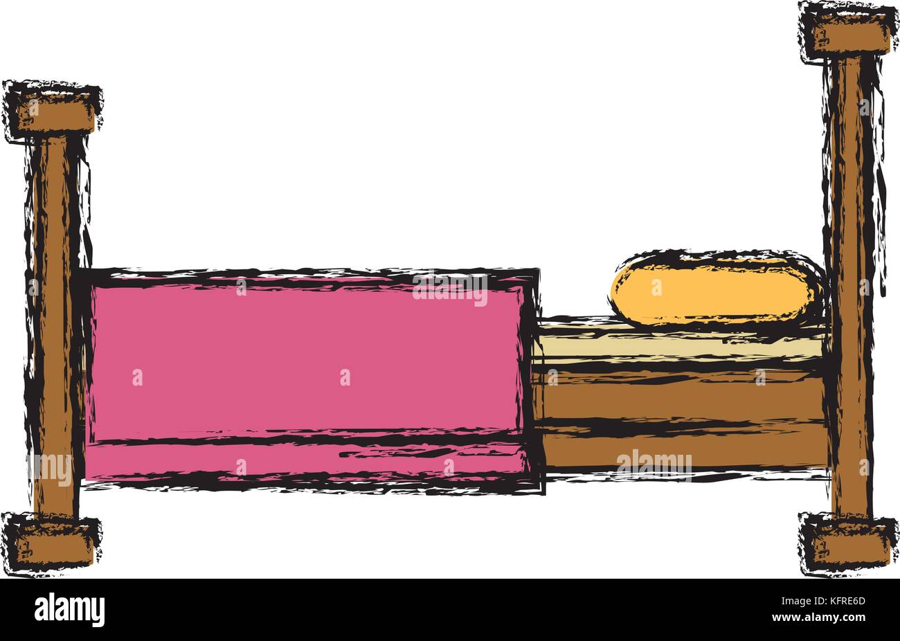 Bed sleep symbol Stock Vector Image & Art - Alamy