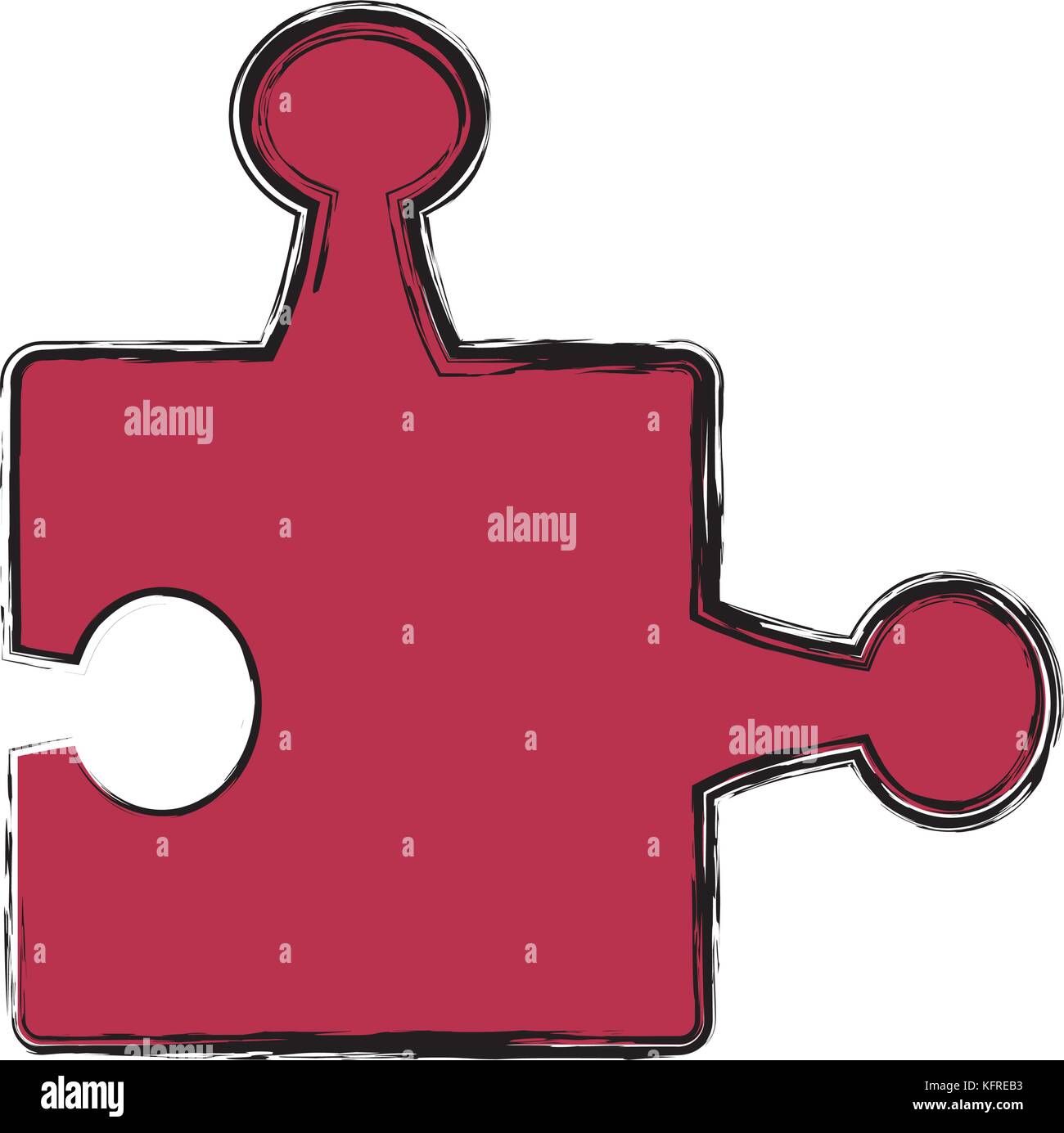 Puzzle piece symbol Stock Vector Image & Art - Alamy