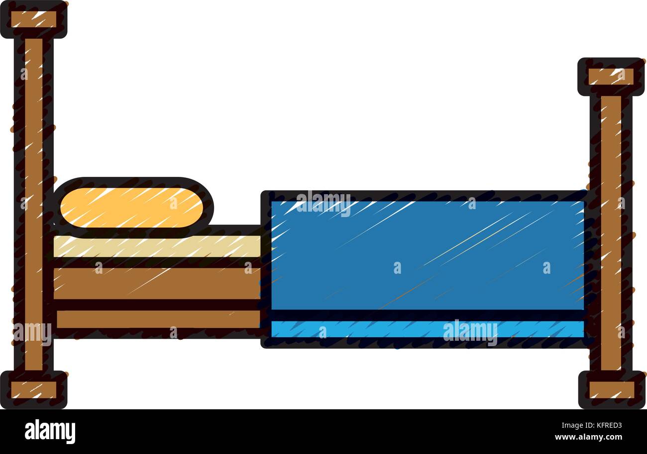 Bed sleep symbol Stock Vector Image & Art - Alamy