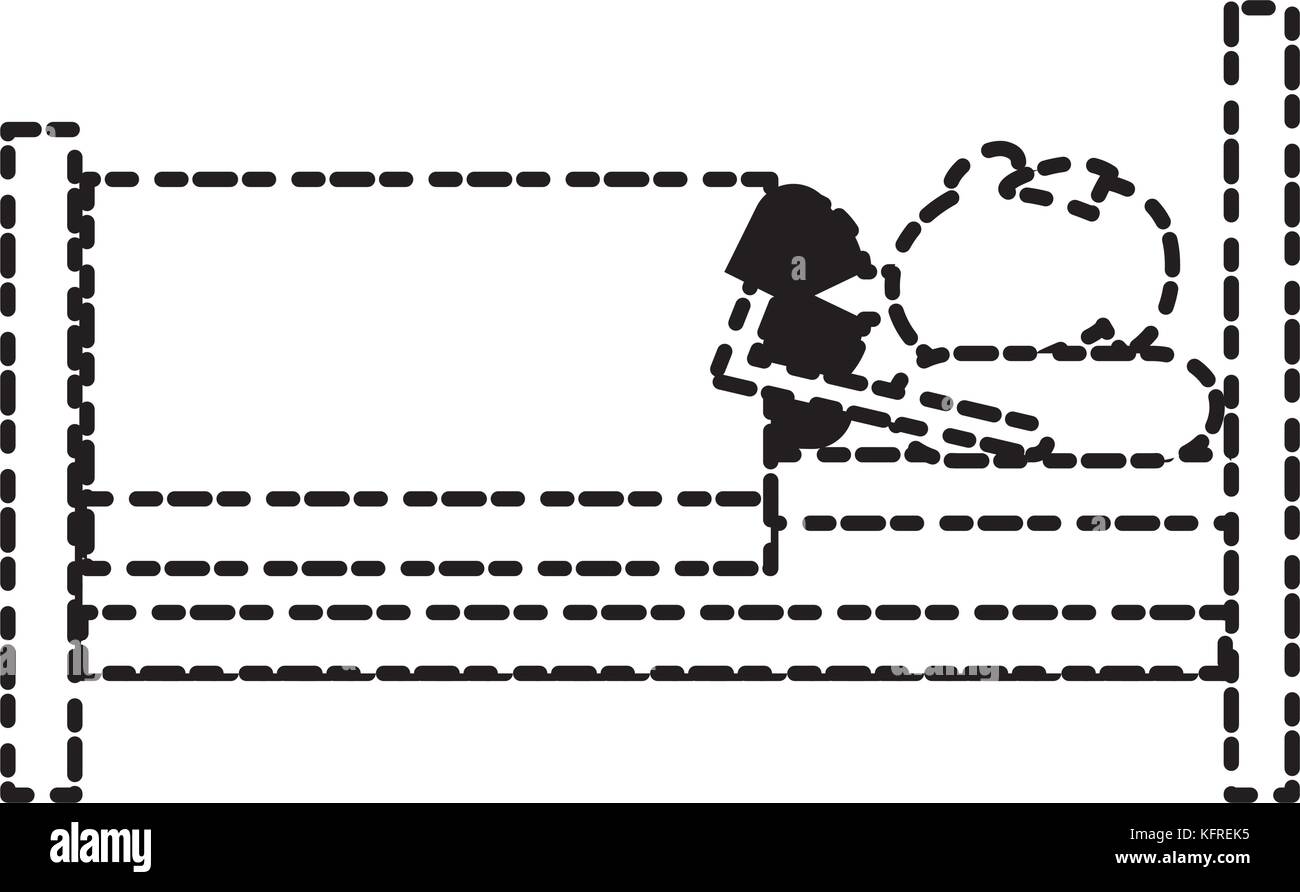 Bed sleep symbol Stock Vector Image & Art - Alamy