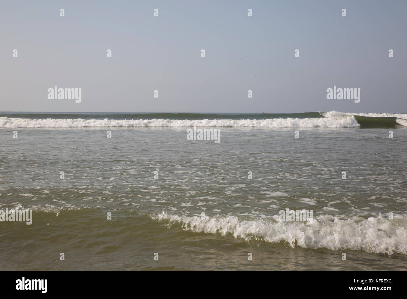 A long perspective View of Natural SEA WATER Stock Photo - Alamy