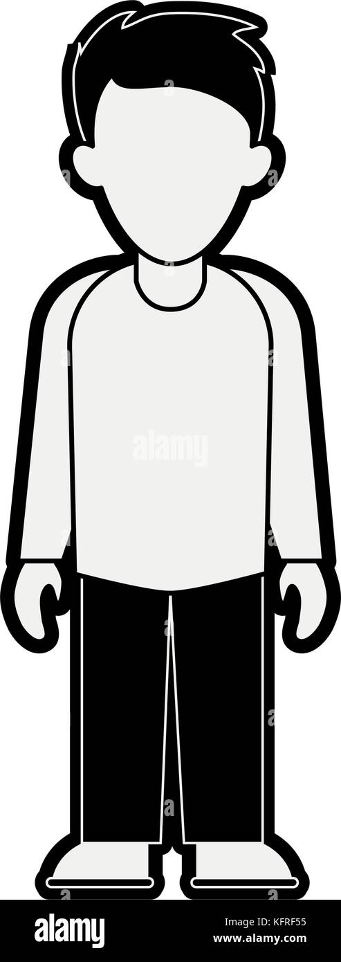 Young man avatar full body Stock Vector Image & Art - Alamy