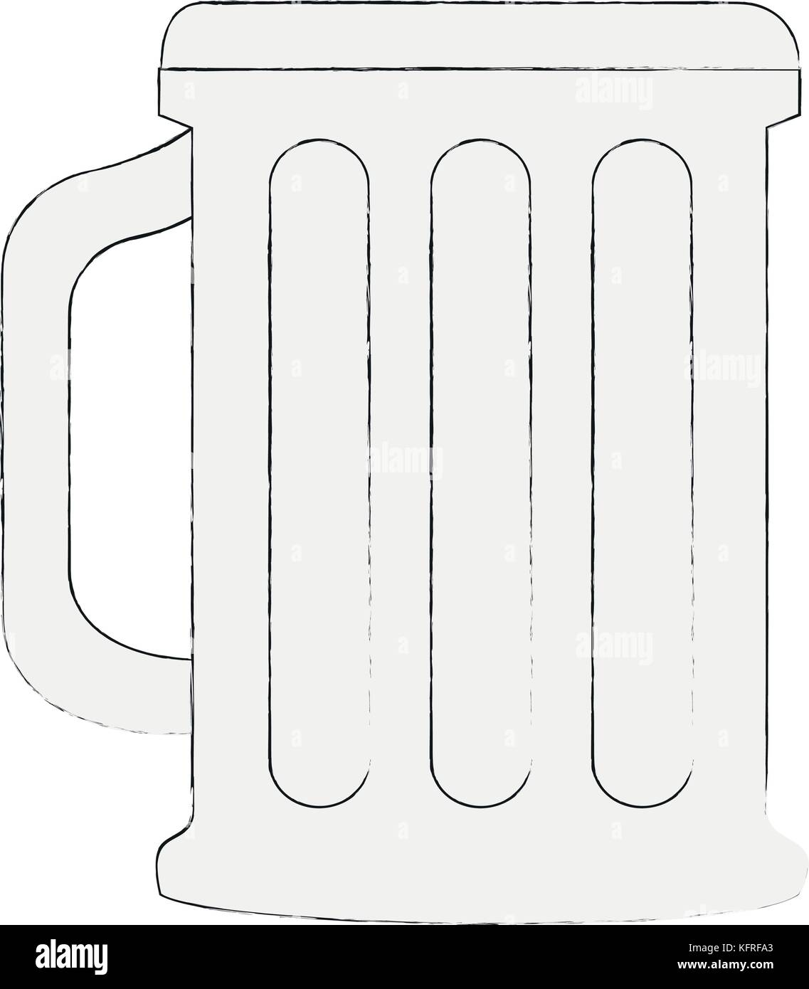 Empty pint glass bar Stock Vector Images - Alamy