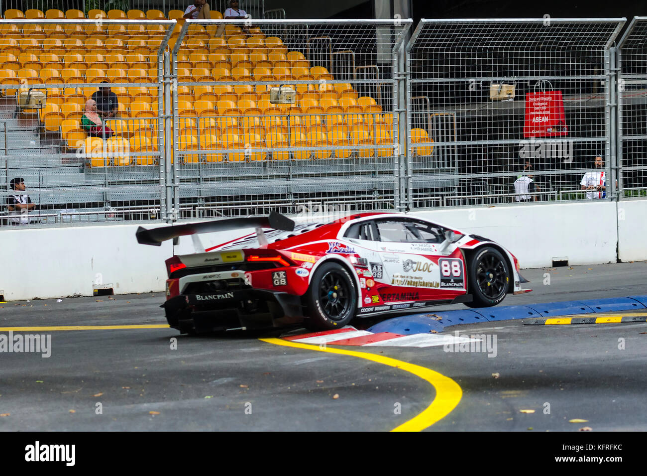 Kuala Lumpur - AUGUST 7: The first KL City Grand Prix on August 7, 2015 ...