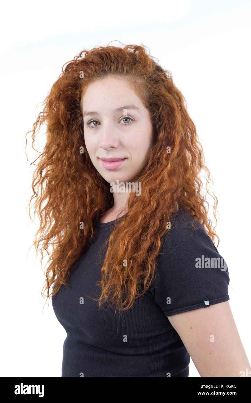 Black Person Red Hair