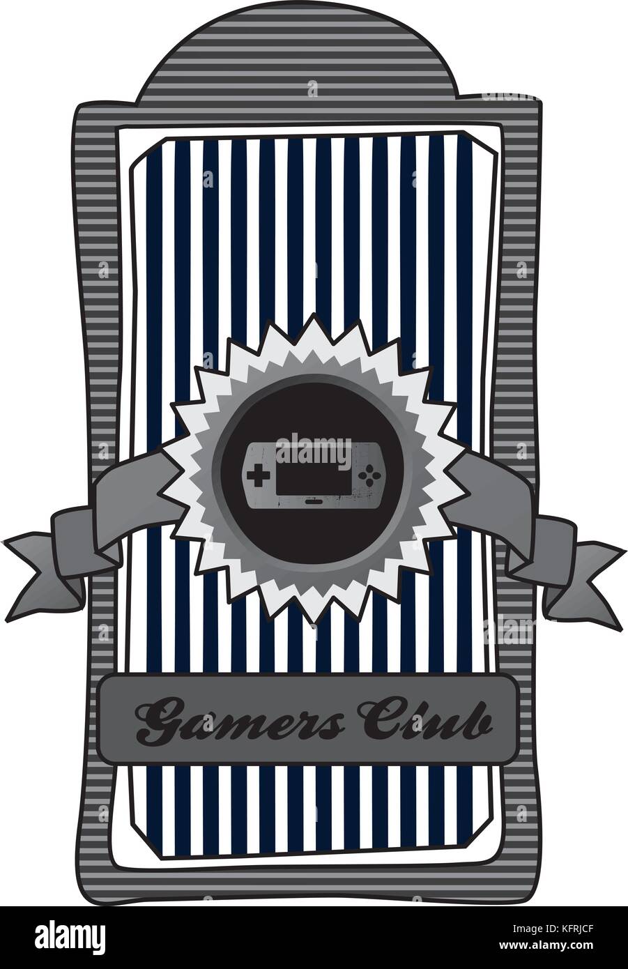 video game art vector graphic art design illustration Stock Vector ...