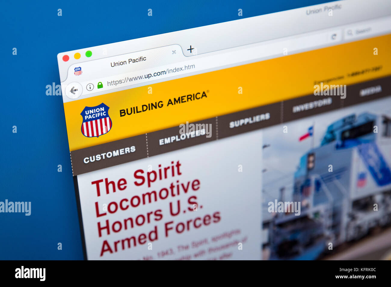 Union pacific railroad icon hi-res stock photography and images - Alamy