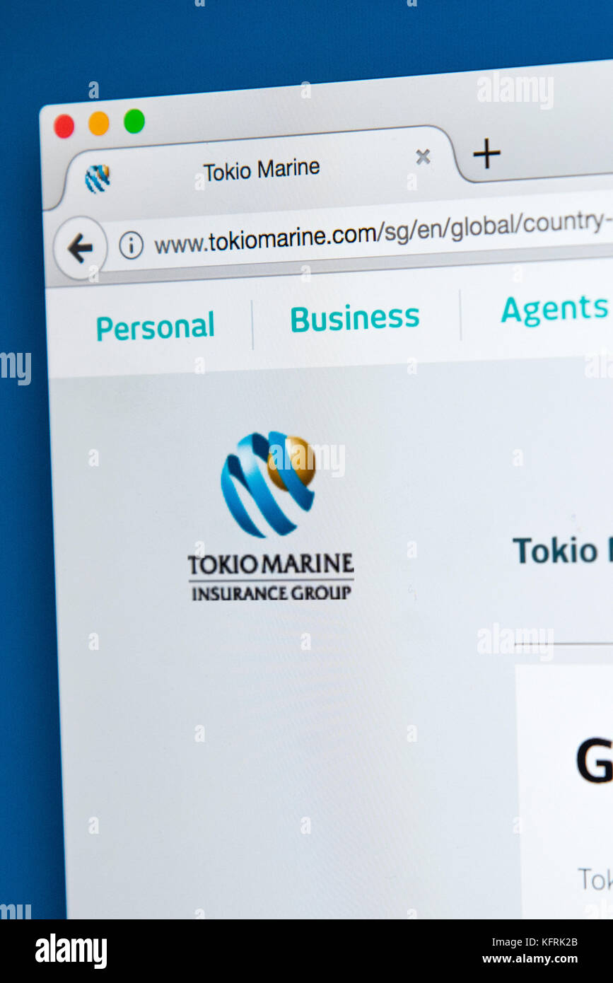 Tokio marine logo hi-res stock photography and images - Alamy
