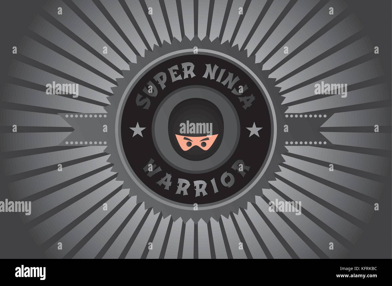editable cartoon ninja vector graphic art design illustration Stock ...