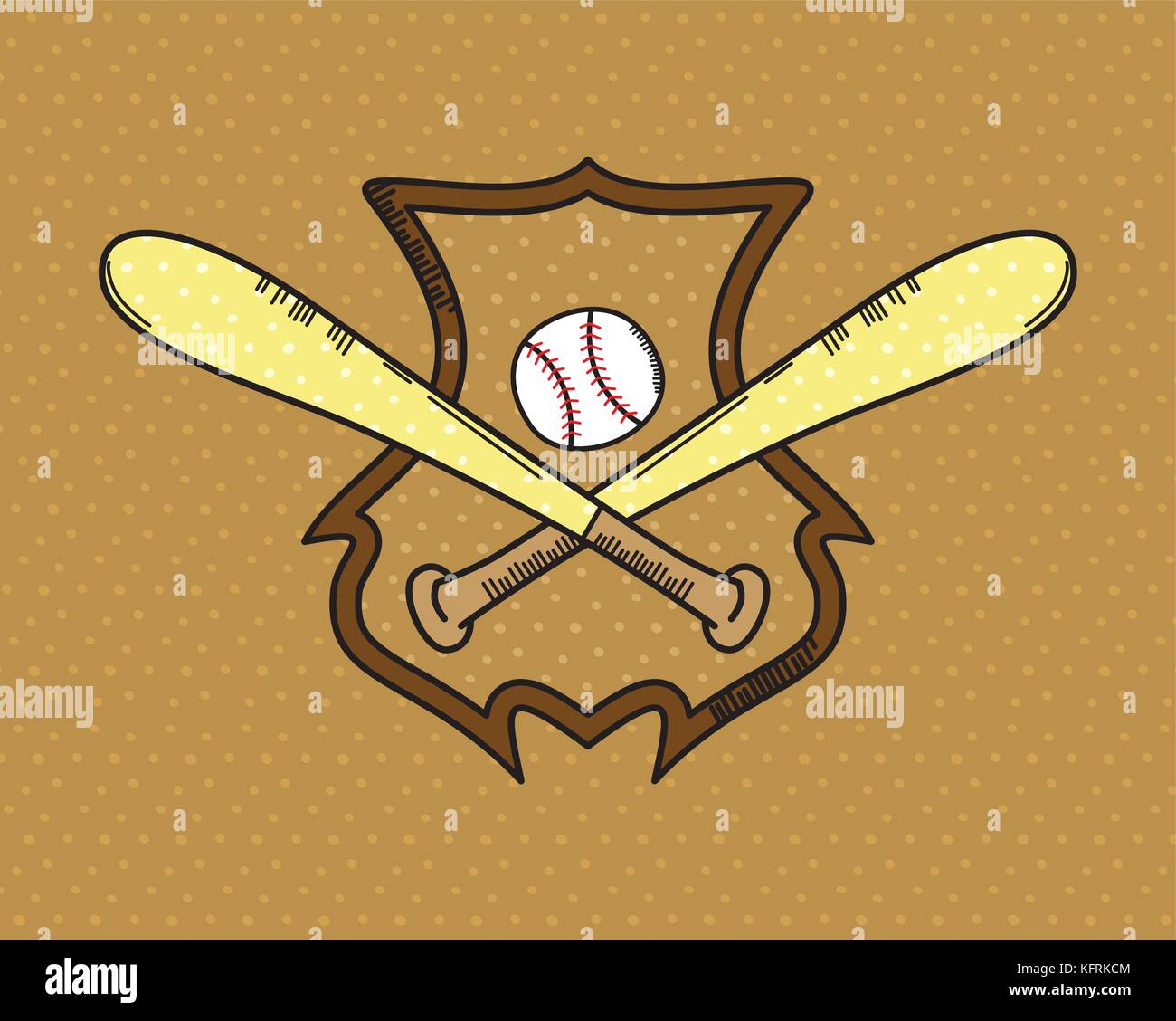 baseball sports theme vector graphic art design illustration Stock ...
