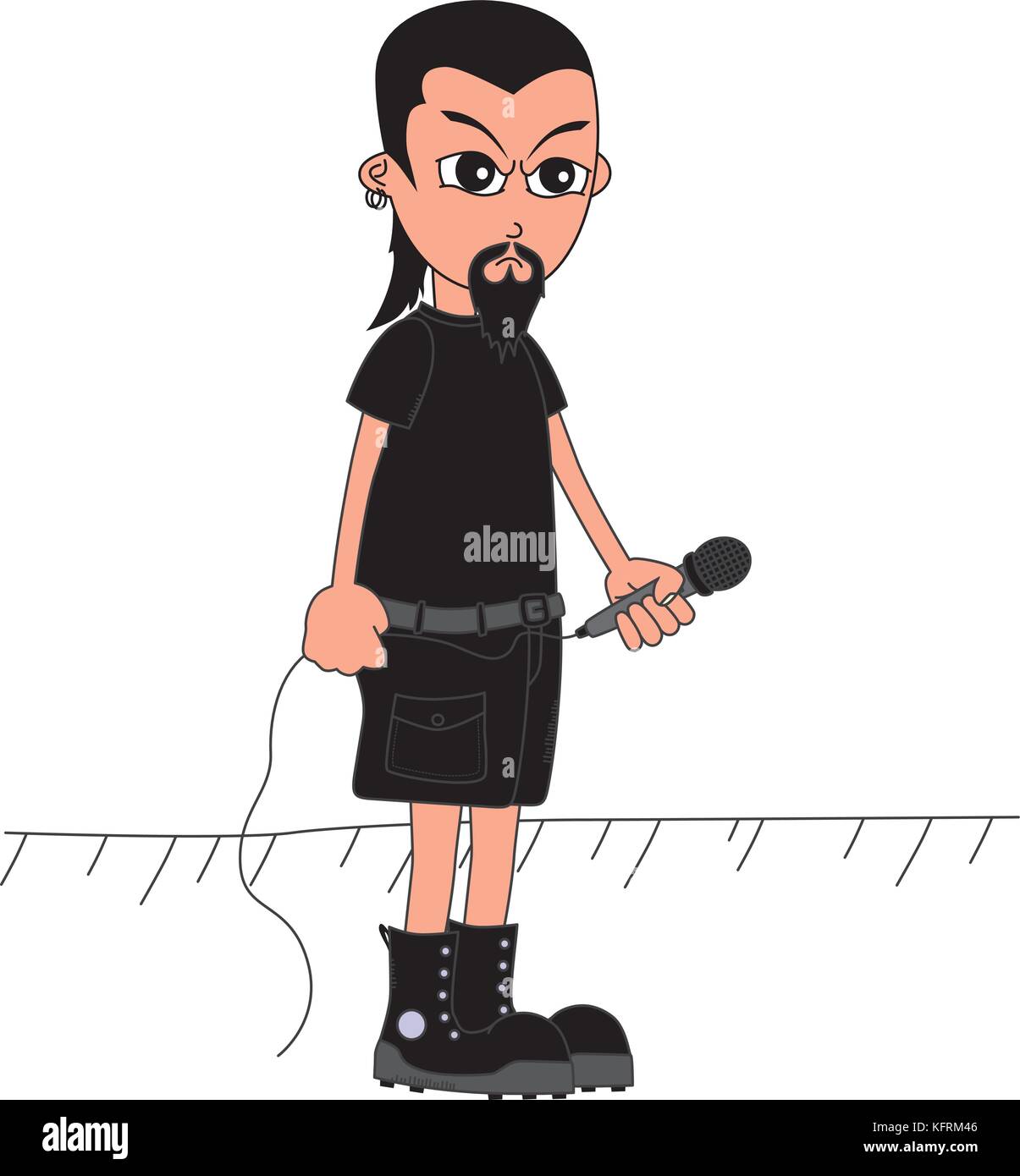 editable cartoon guy character vector graphic art design illustration ...