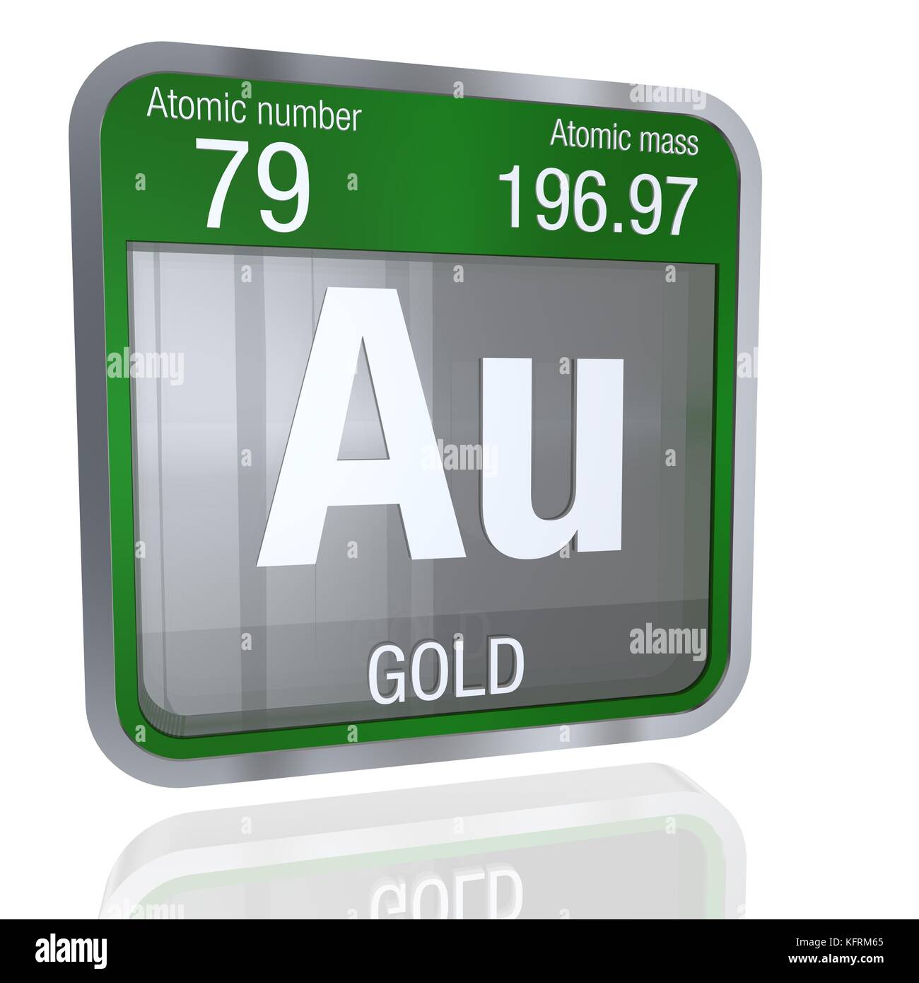 Gold symbol in square shape with metallic border and transparent ...