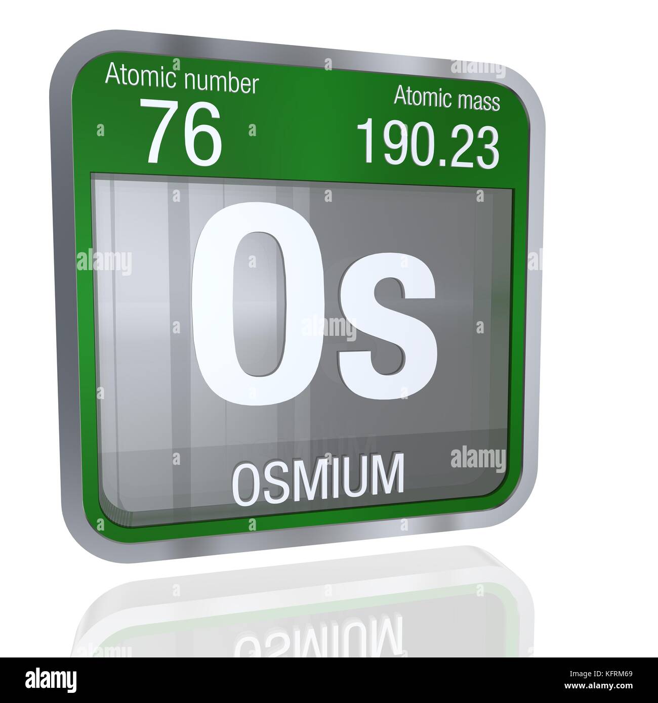 Atomic number 76 hi-res stock photography and images - Alamy