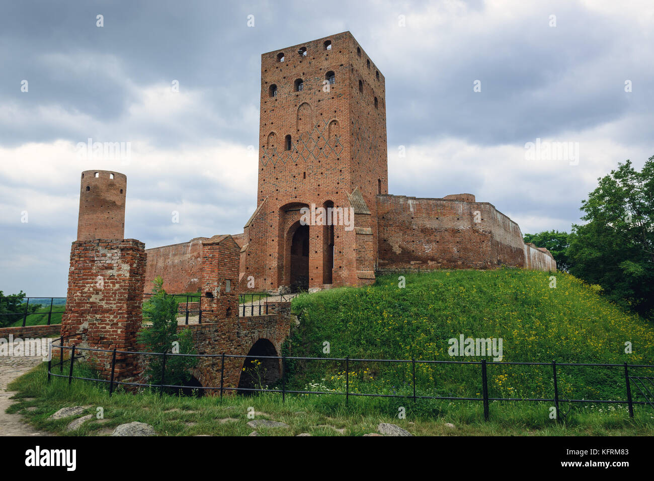 Poland czersk castle ruins hi-res stock photography and images - Alamy