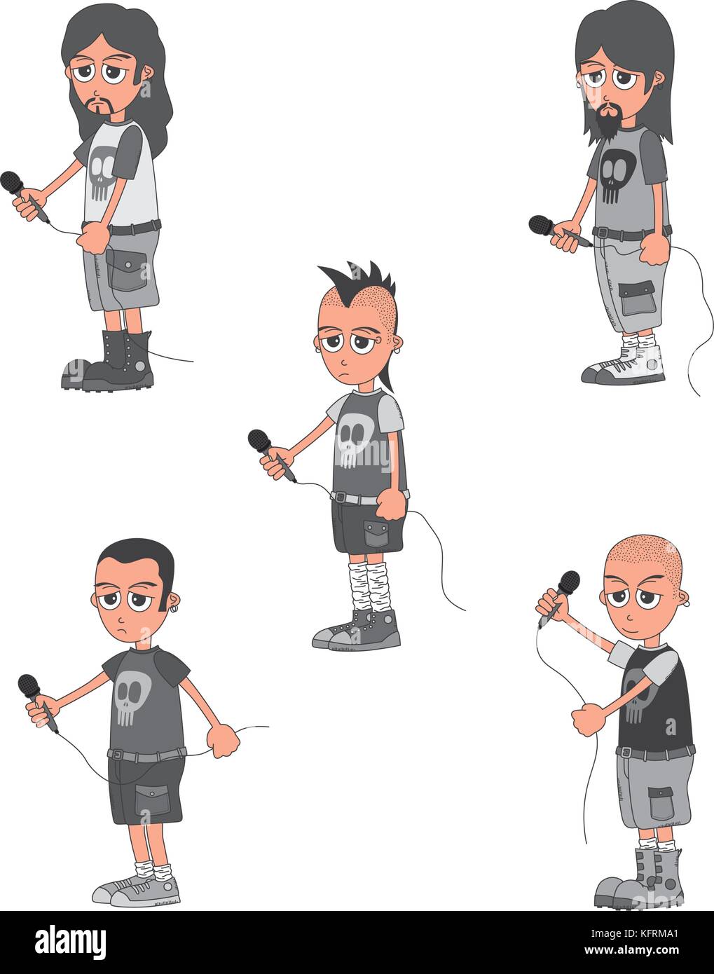 editable cartoon guy character vector graphic art design illustration ...