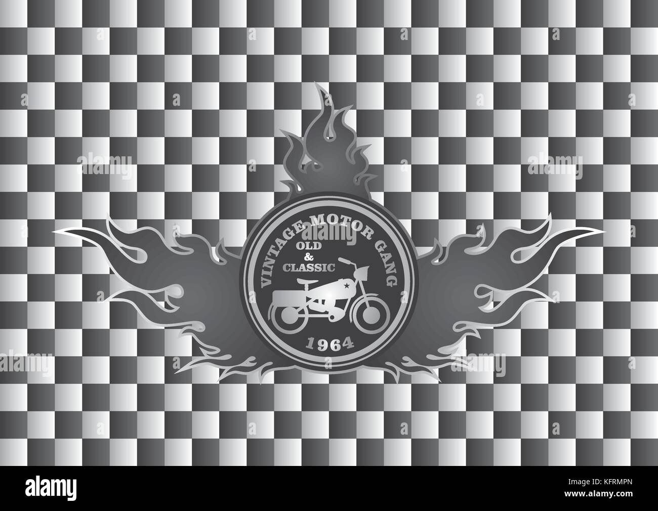 editable motorcycle art theme vector graphic art design illustration ...