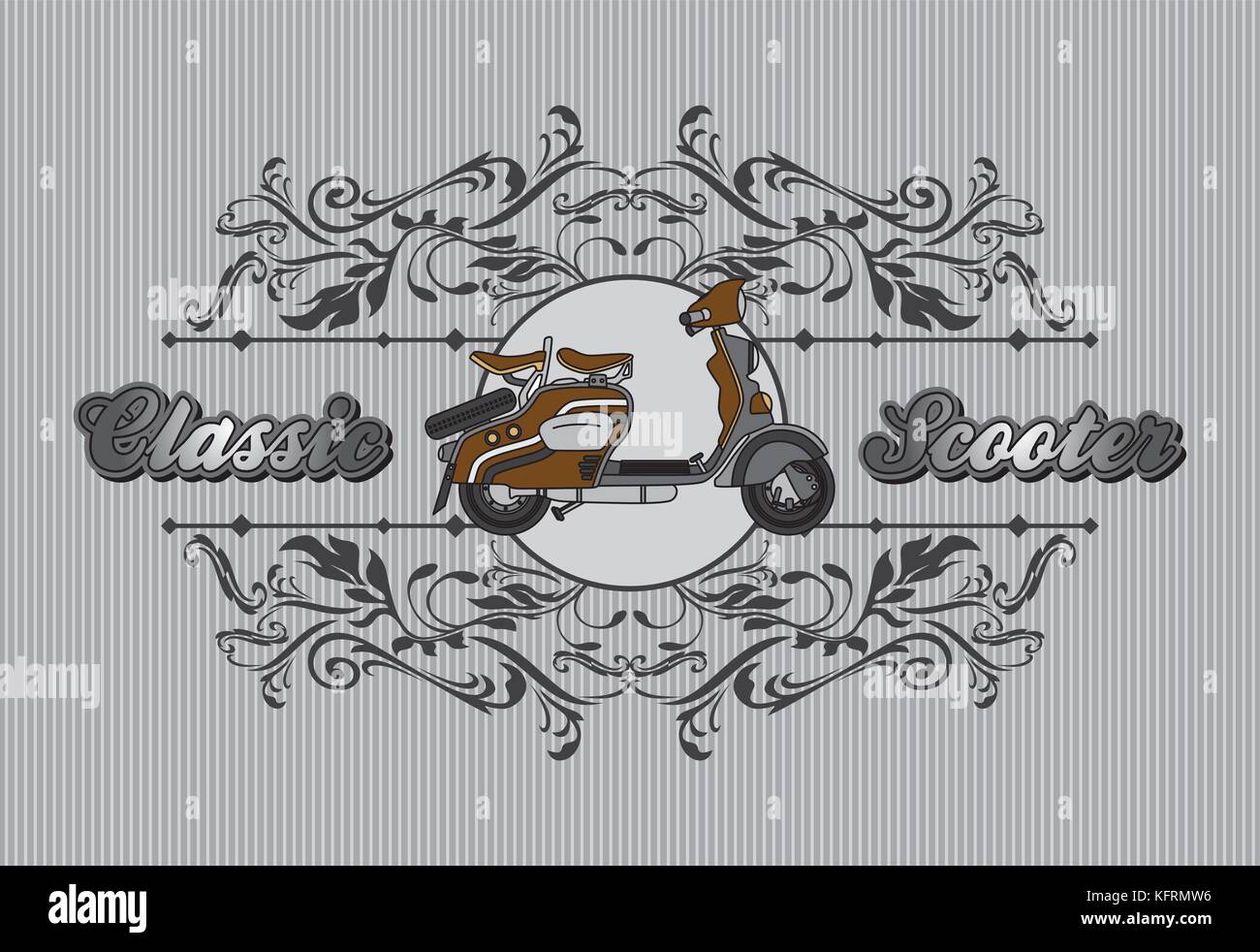 editable motorcycle art theme vector graphic art design illustration ...