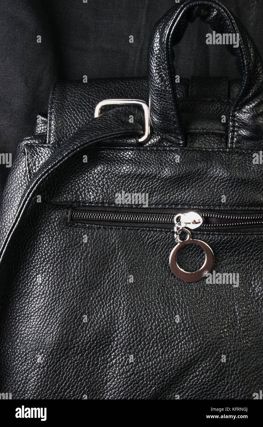 Black shiny leather texture zippers hi-res stock photography and images ...