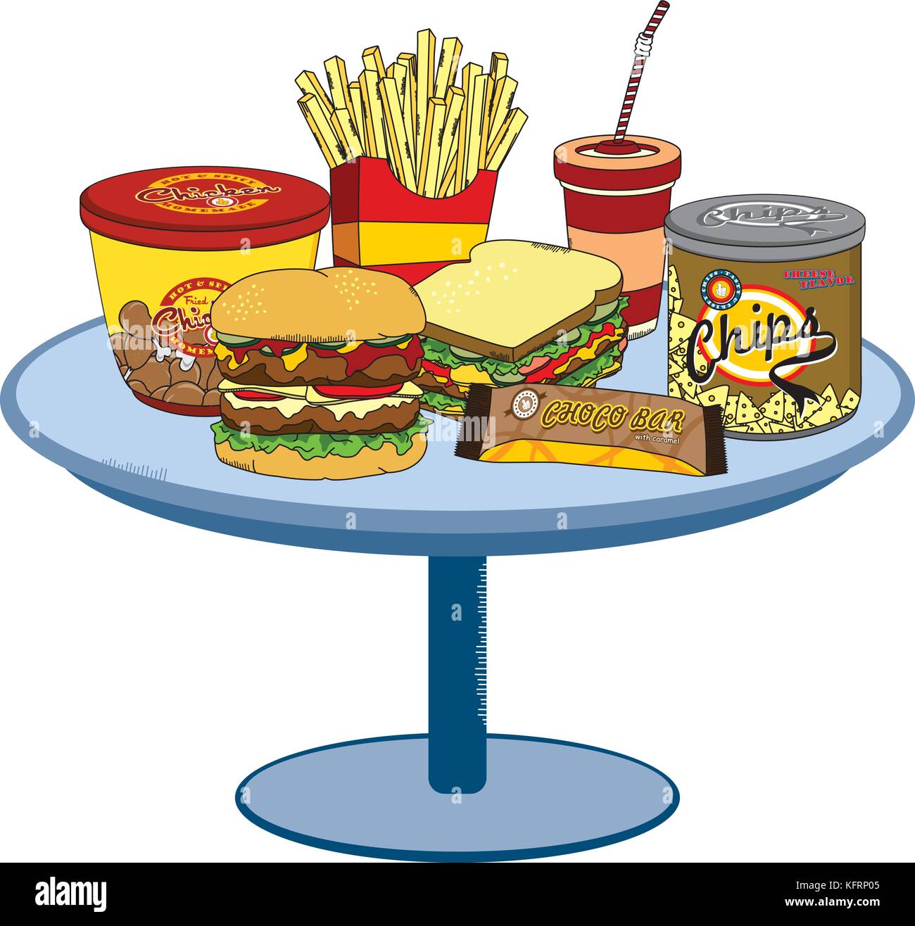editable food and drink theme vector graphic art design illustration ...