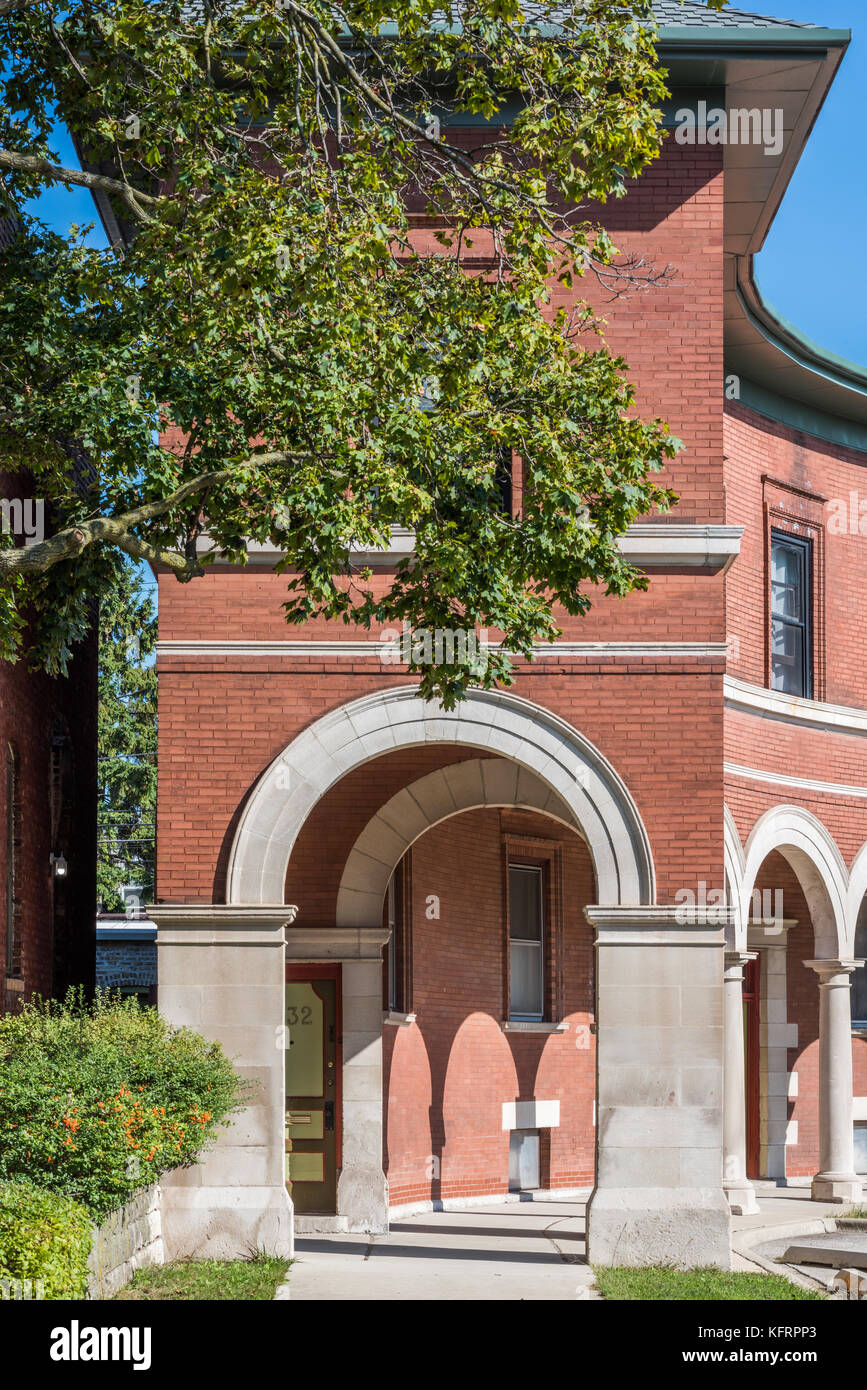 Buildings at the Pullman State Historic Site Stock Photo - Alamy