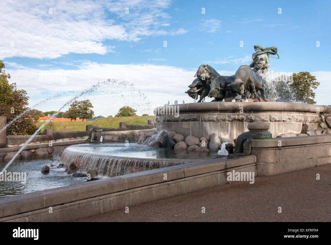 Copenhagen gefionspringvandet hi-res stock photography and images - Alamy