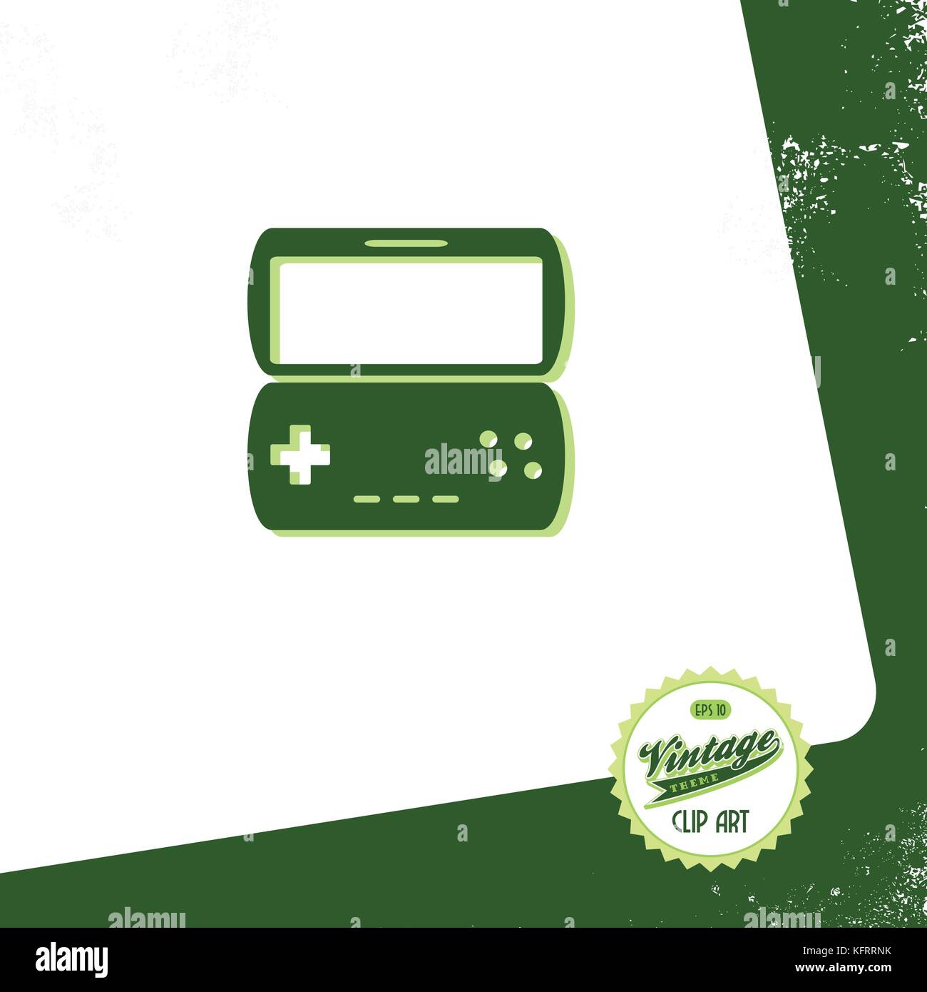 editable game console vector graphic art design illustration Stock ...